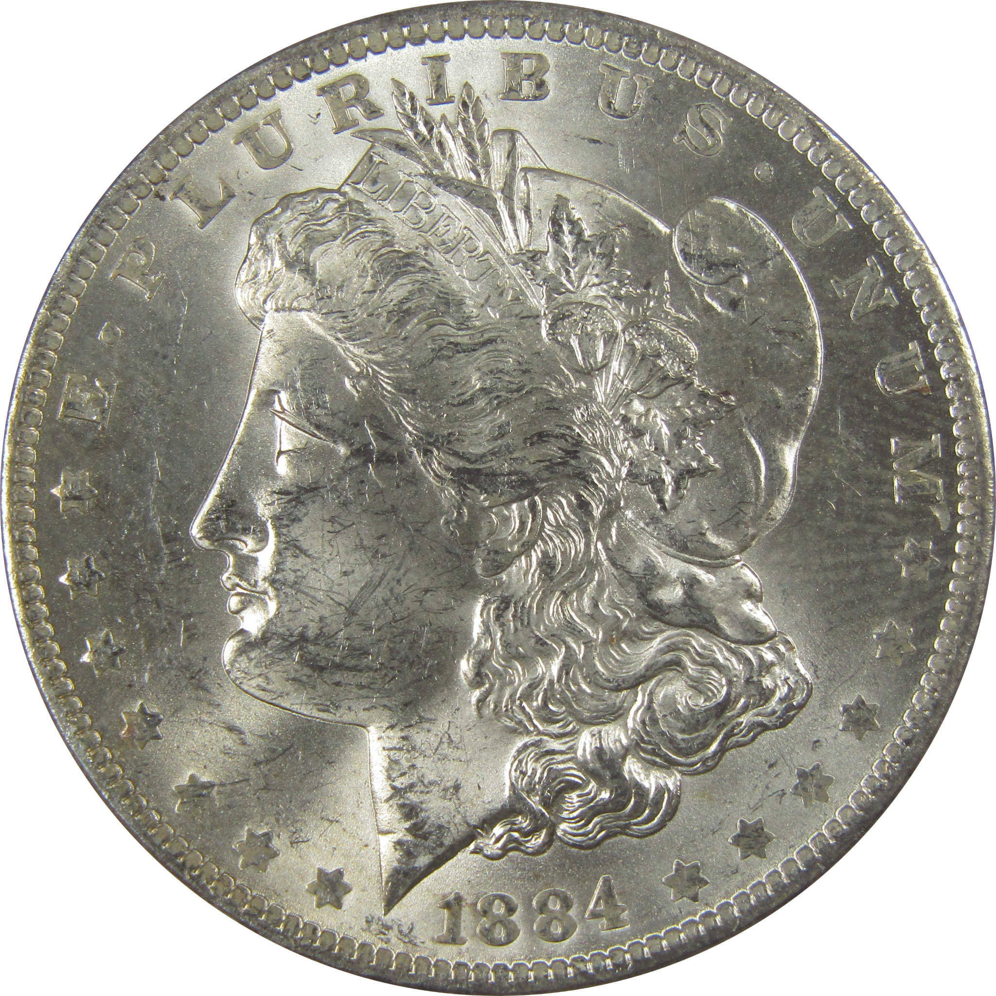 1884 O Morgan Dollar Uncirculated Silver $1 Coin SKU:CPC1125