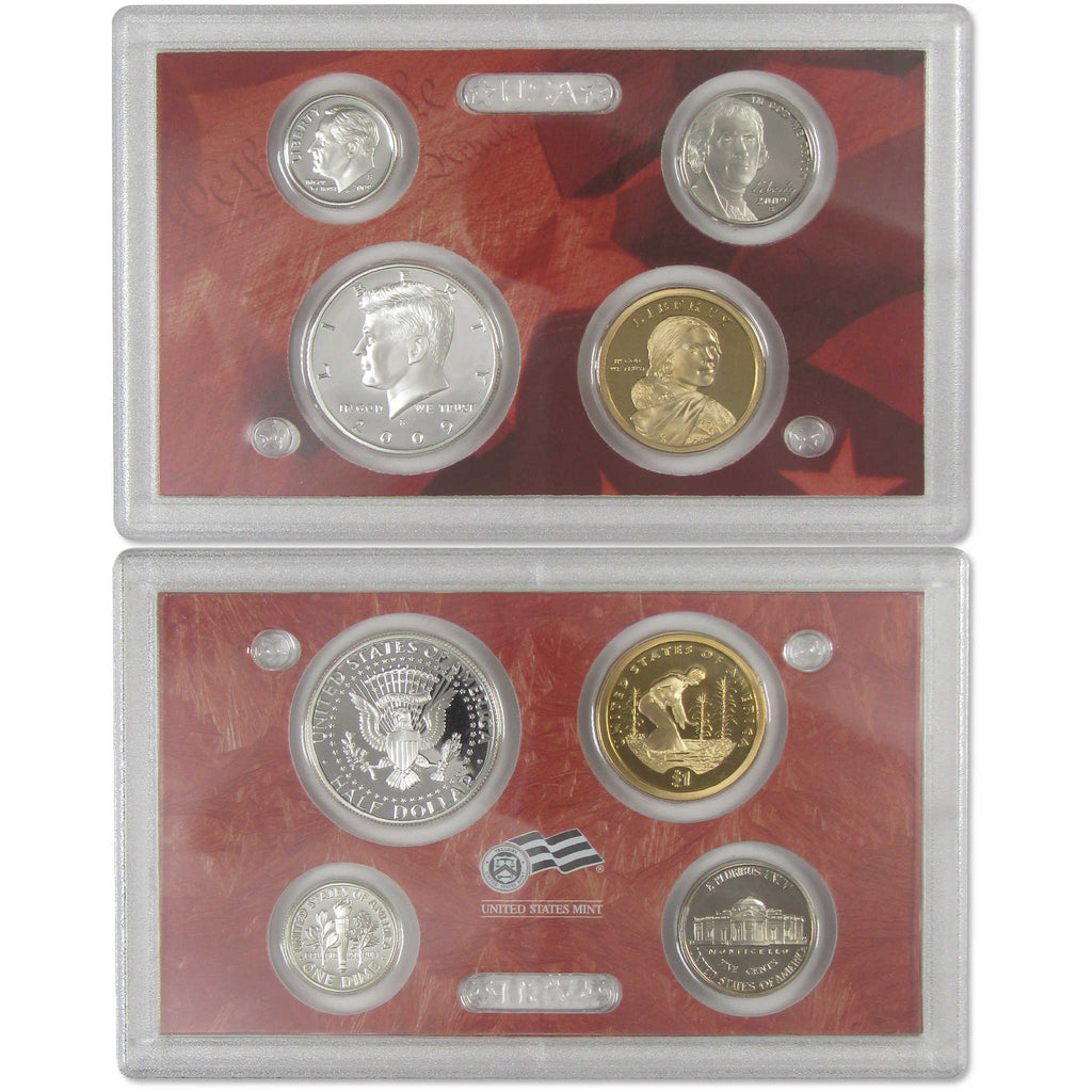 2009 Silver Proof Set U.S. Mint Original Government Packaging OGP COA