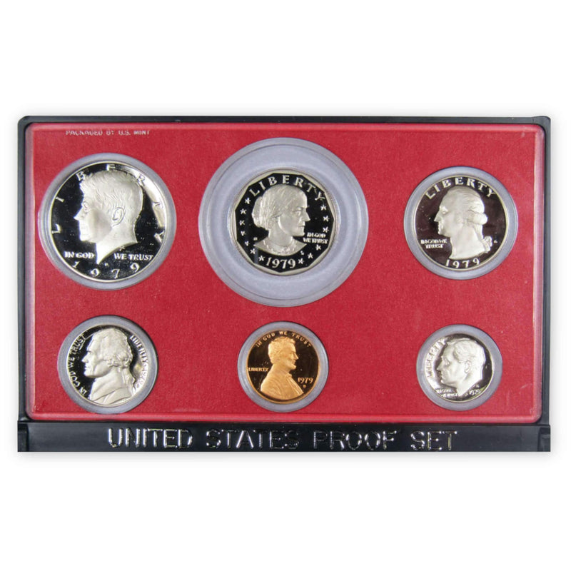 1979 Proof Set Type 1 U.S. Mint Original Government Packaging OGP ...